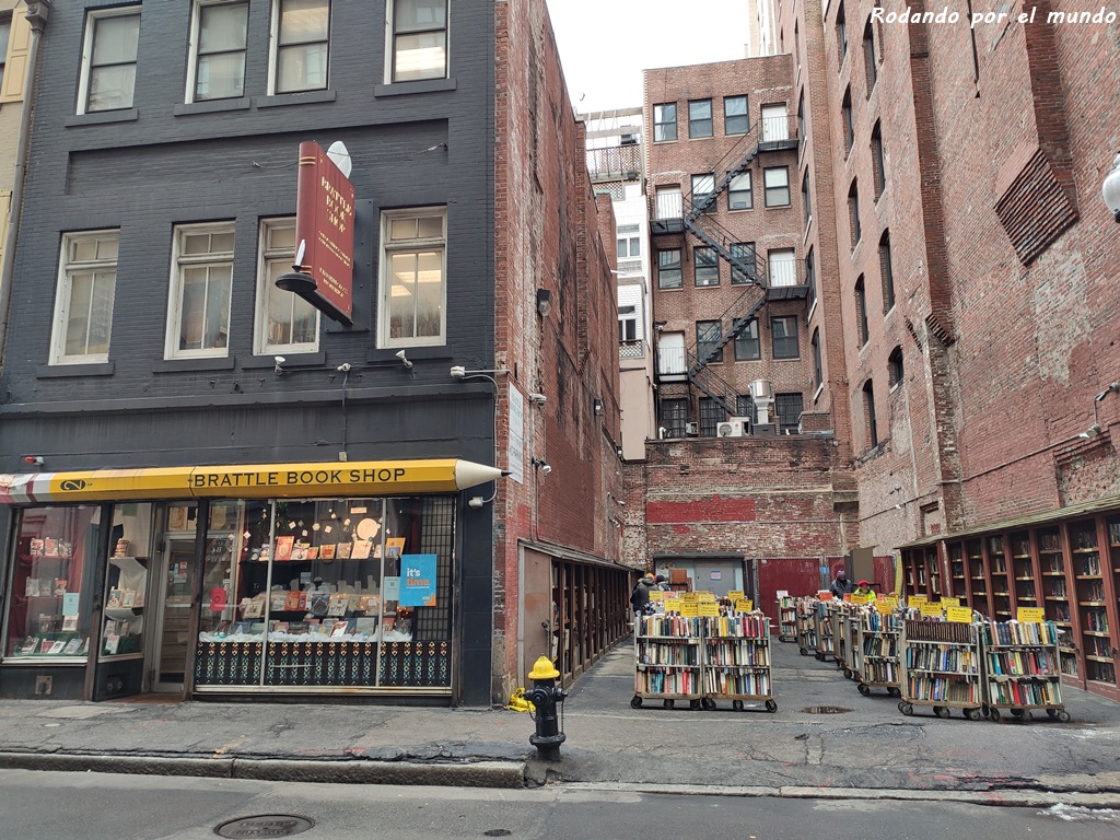 "Brattle Book Shop" en Boston - Rodando por el mundo